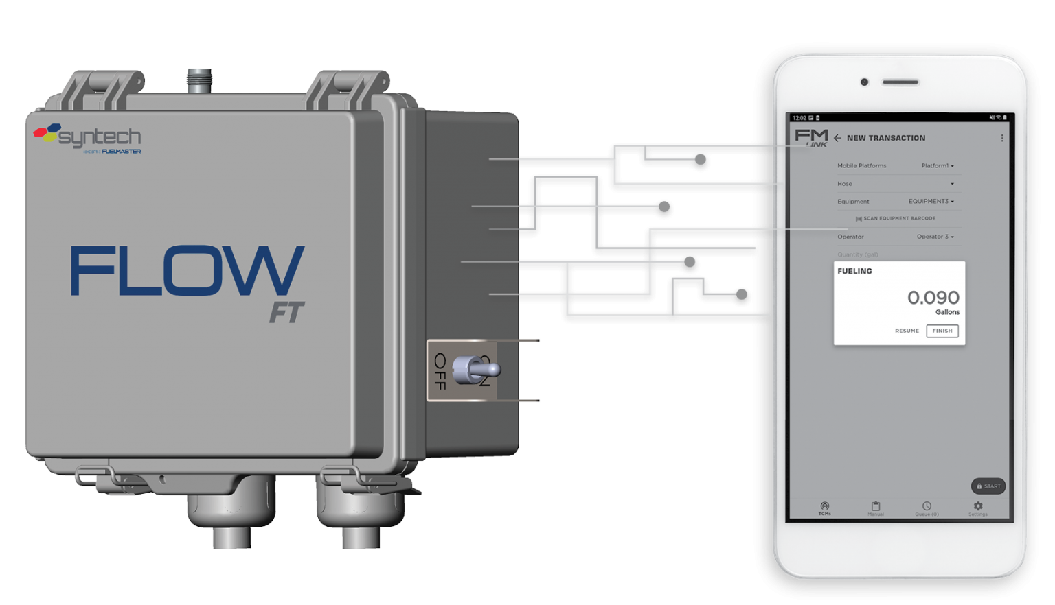 FLOW FT Phone Communication | Syntech - Home of the FuelMaster